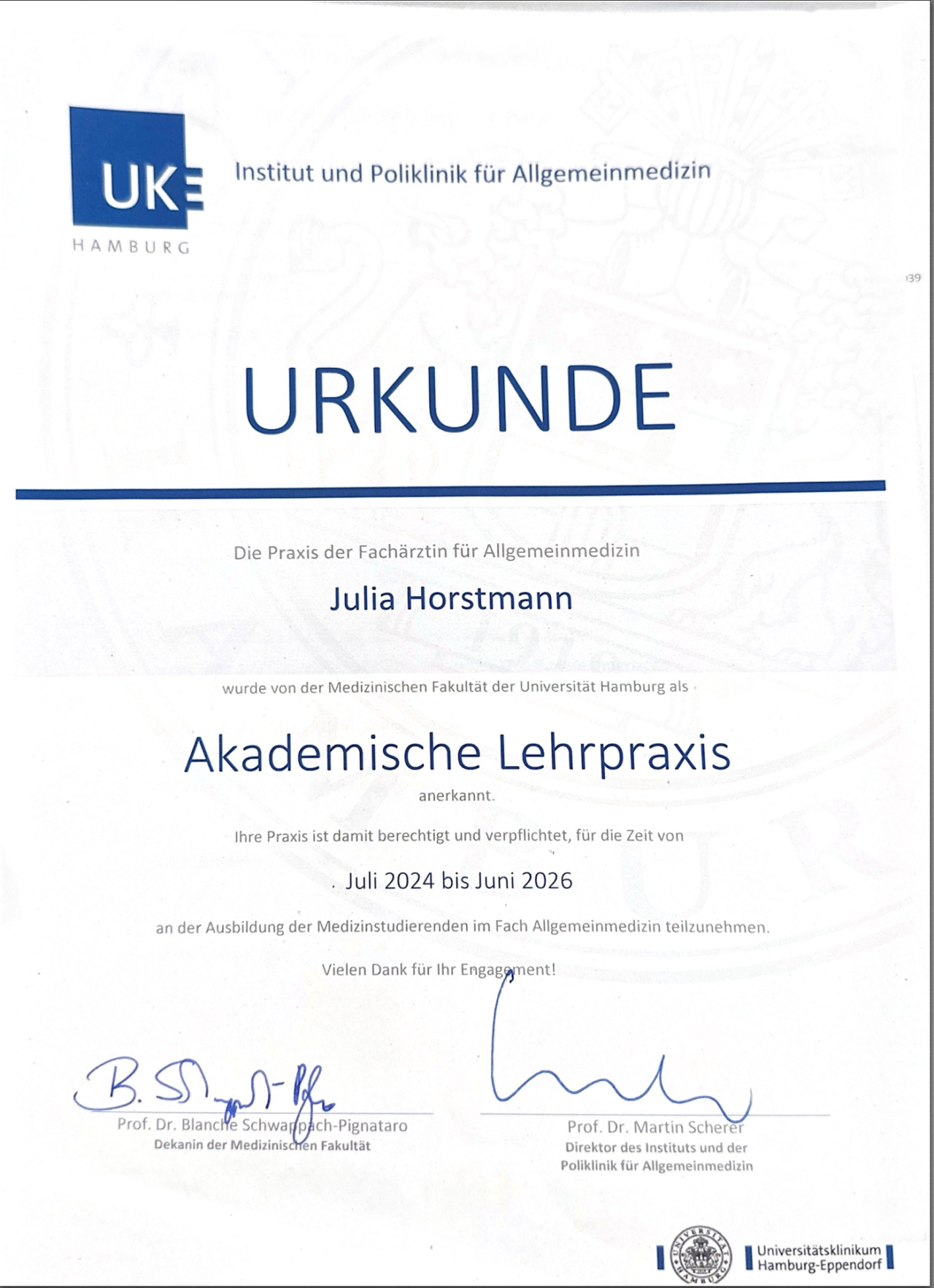 Horstmann Praxis | Praxis Dr. Horstmann Hamburg-Wandsbek